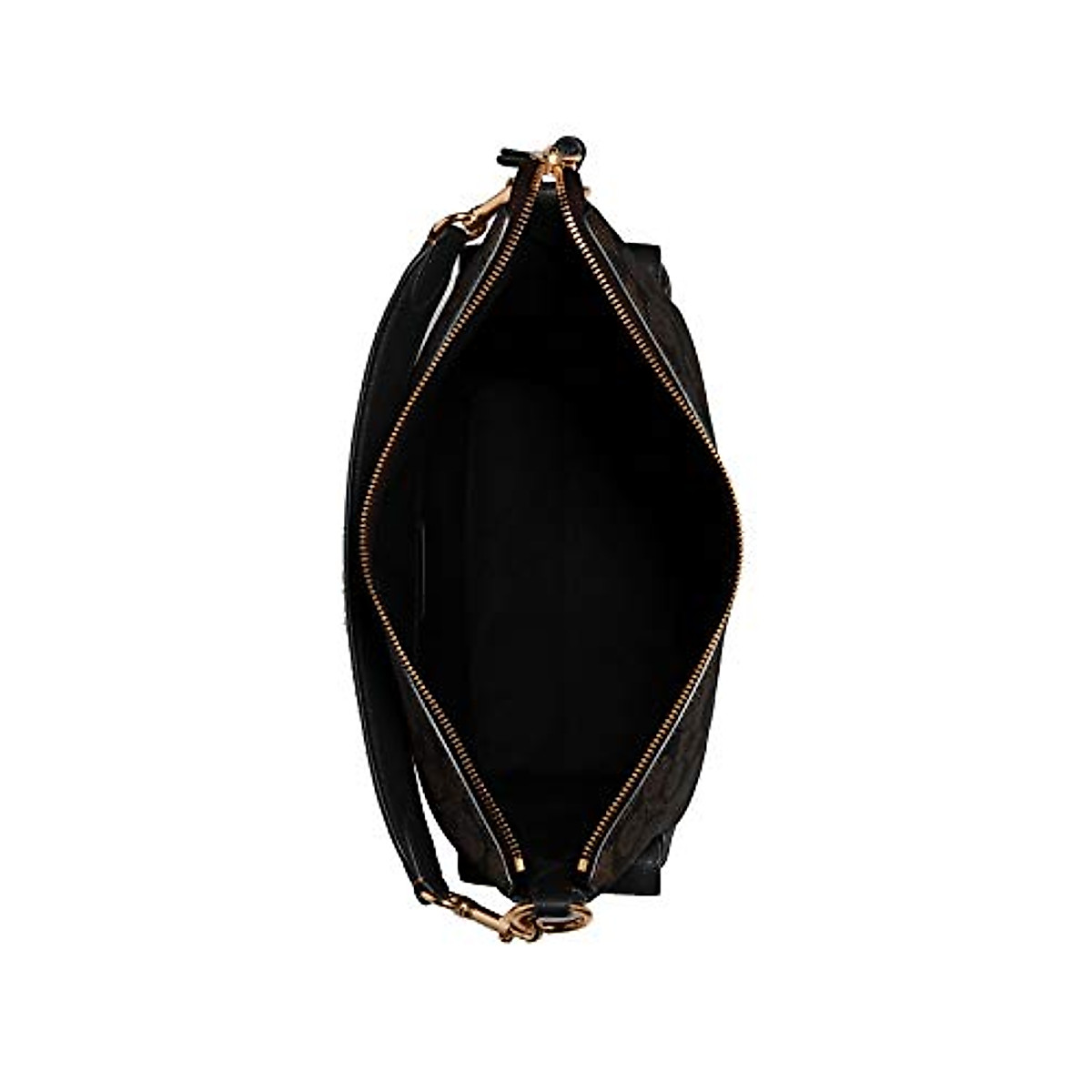 Coach Pennie Leather Shoulder Purse - #C1523 - Black/Brown/Signature