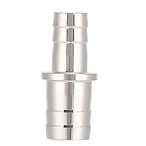 Aquarium Hose Adapter, Stainless Steel Fish Tank Water Pipe Adapter Converter Aquarium Tubing Pipe Connector Hose Joint Fittings(12mm to 16mm)