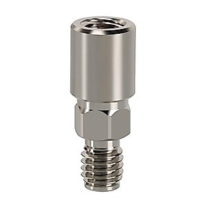 Yuisle Dependable Nozzle Adapter for Rapido/V6 Pro/V6 Hot End for Various Industries Tasks Efficiency High Flow Adapter High Flow Nozzle Adapter