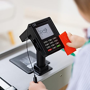 Melissa & Doug Freestanding Wooden Fresh Mart Grocery Store - FSC Certified