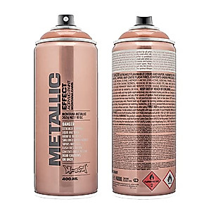 Montana Cans Montana EFFECT 400 ml Metallic Color, Copper Spray Paint, 13.5256 Fl Oz (Pack of 1)