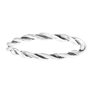 Silpada 'Yorkshire Twist' Ring in Sterling Silver, Size 6, Size 6