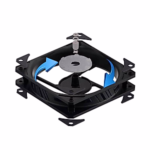 Cooler Master SickleFlow 140 ARGB Case & Cooling Fan - ARGB Motherboard Compatible, Translucent Air Balance Blades, 67 CFM, 2.25 mmH2O, 10 to 27 dBA - ARGB