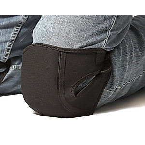 Wanty Knee Pads Gardening - Garden Knee Pads - Knee Protectors, New Neoprene Soft Ultra Comfort Knee Pads Knee Caps Knee Protector for Home Gardener Water-Resistant Construction (Black)