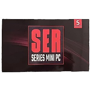 Beelink SER5 Mini PC, Mini Computers with AMD Ryzen 5 5560U, 6C/12T, 16G DDR4+500GB NVMe M.2 2280 SSD, 1000Mbps, WiFi 6, BT 5.2, DP, HDMI, Type-C