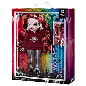 Rainbow High Shadow High Scarlett - Red Fashion Doll. Fashionable Outfit & 10+ Colorful Play Accessories. Great Gift for Kids 4-12 Years Old & Collectors