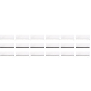 POPETPOP Cabinet Shelf Magnetic Shelf Dividers - L-Shaped Clear Closet Shelf Organizer Goods Separator for Storage and Organization 20cm Tote Purse