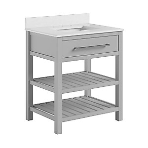 DHP Camden 30” Bathroom Vanity, Gray