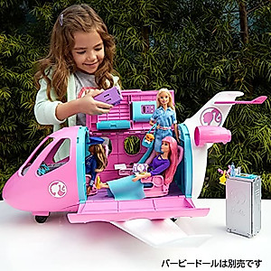 Barbie Airplane Playset, Dreamplane with 15+ Accessories Including Puppy, Snack Cart, Reclining Seats and More (Amazon Exclusive)