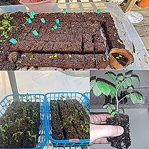 Manual Soil Block Maker Micro Soil Blocker Set (4 Soil Blocker)