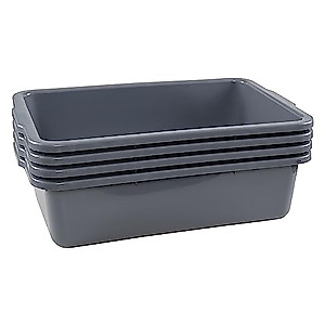 Esdiplot 32 L 4 Pack Large Bus Tubs, Utility Bus Boxes