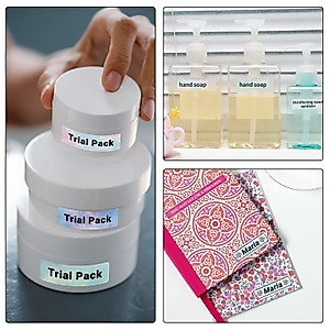 Phomemo D30 Labels - Nebula/Galaxy Series Adhesive Thermal Labels, 12mm x 40mm, 3 Rolls (160 Labels Each),Phomemo D30 Label Maker Tape for Gift Wrapping, Christmas, New Year and Various