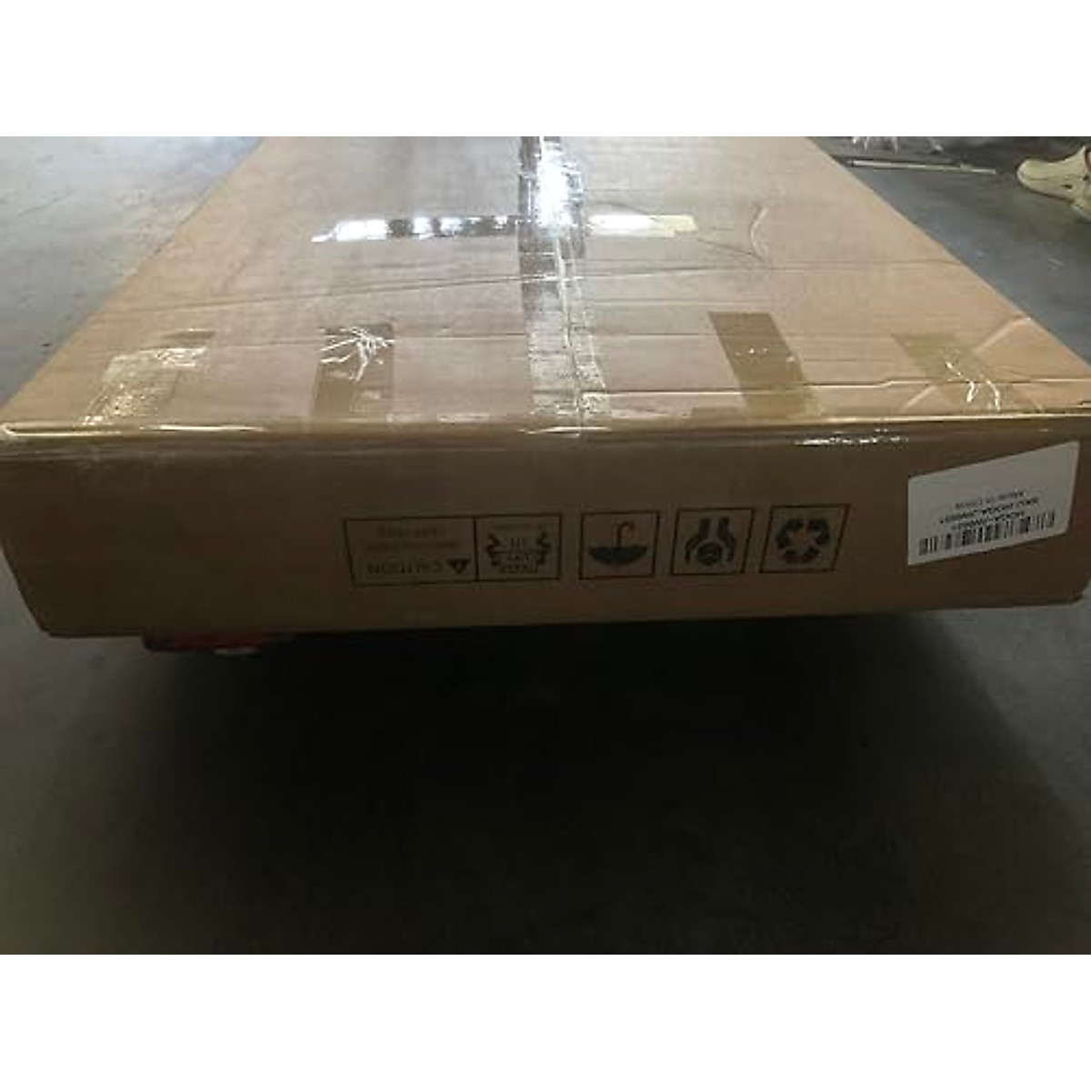 Tribesigns 78.7" Extra Long Computer Desk, [Double Desk] [2 Drawers], Two Person Desk Large Executive Office Desk, Writing Table Study Desk for Home Office, Rustic Brown