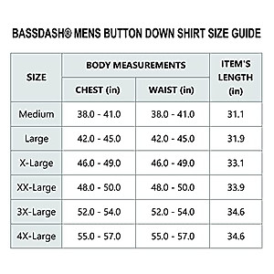 BASSDASH UPF 50 Men’s Fishing Dress Shirt Button Down Woven Short Sleeve Outdoor