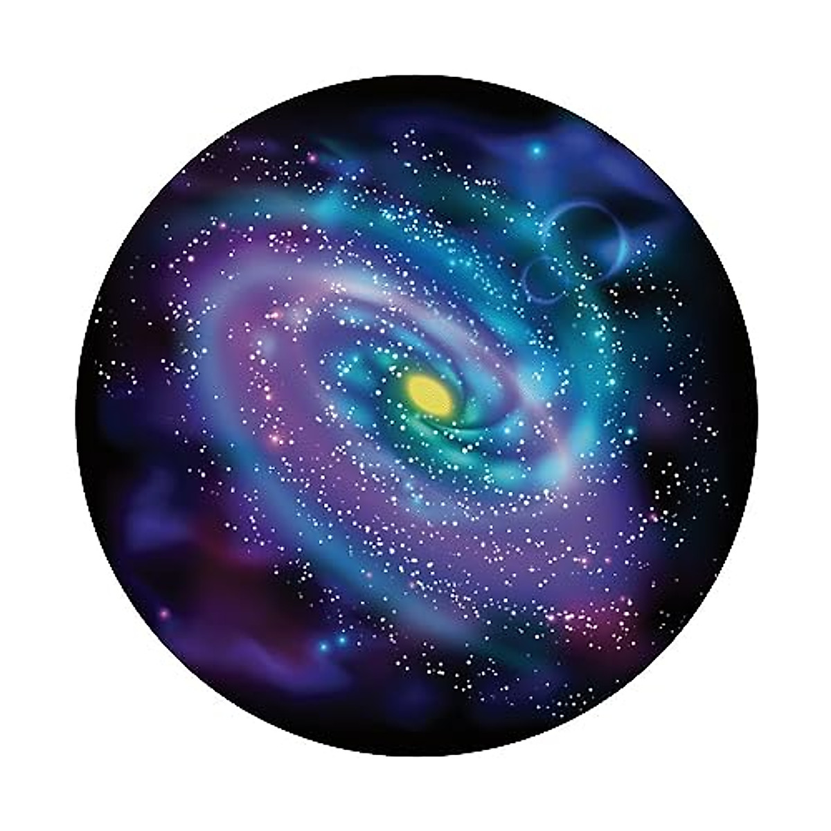 galaxy nebula space universe stars cosmos purple blue PopSockets Standard PopGrip
