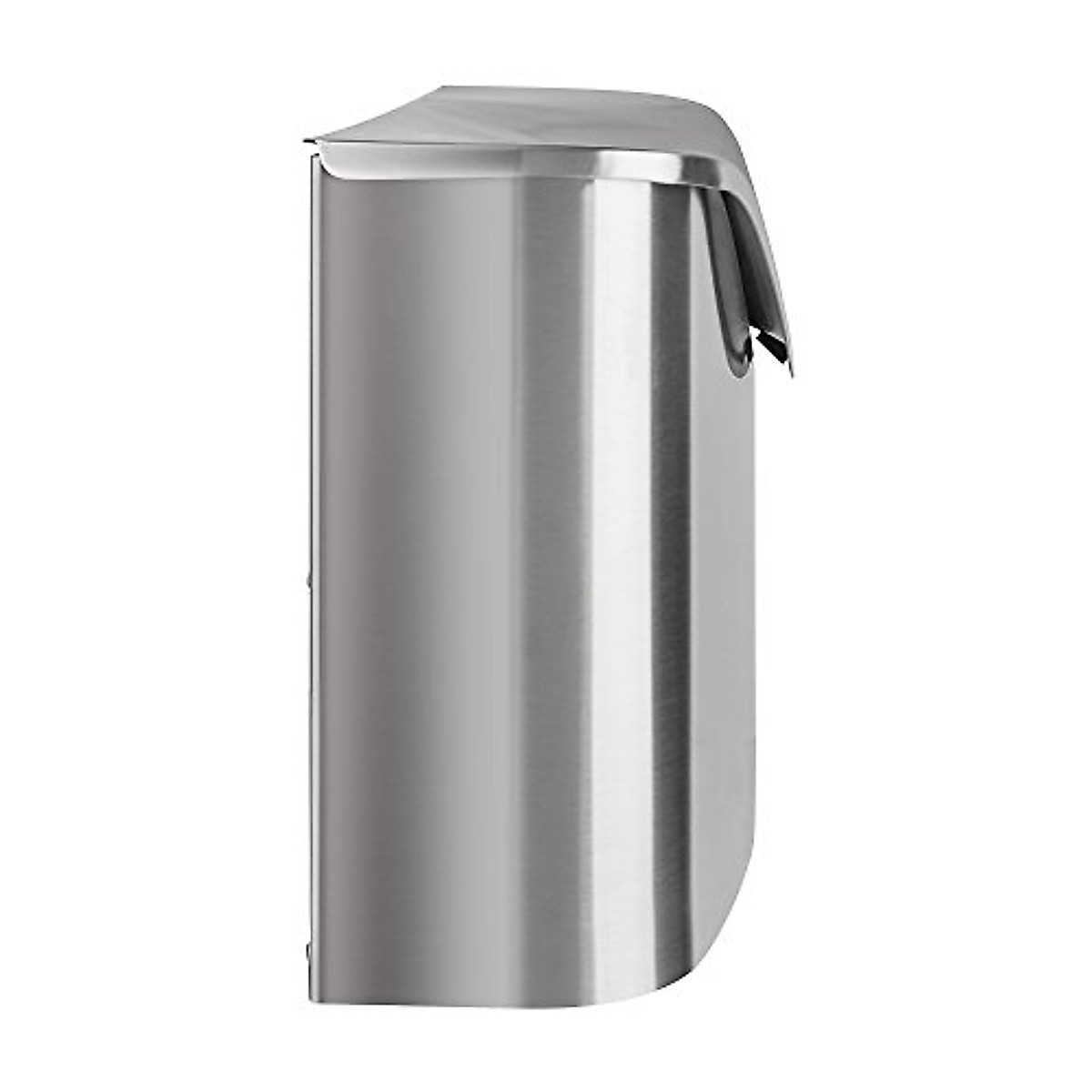 Umbra 460322-592 Postino Wall-Mount Mailbox, Stainless Steel