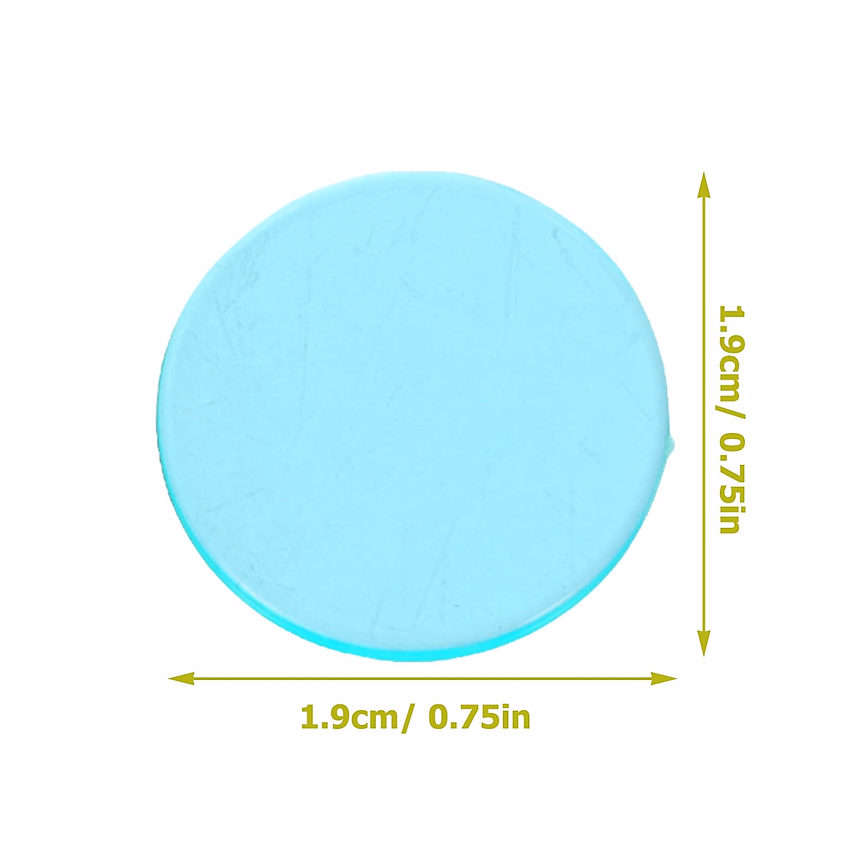 Gadpiparty 20pcs Toys Toy for Kids Magnetic Playset Kids Playset Magnetic Chips Transparent Counters Kidcraft Playset Bingo Chips Bingo Supplies Bingo Markers Toy Set Accessories Child Round