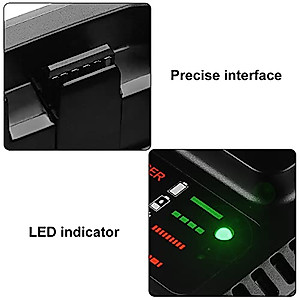 40V Energup Replacement Black and Decker 40Volt Lithium Battery LBX2040 LBXR36 LBXR2036 LST540 LBX1540 LST136W with a LCS40 LCS36 Fast Charger for Black Decker 40V Battery Charger