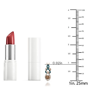 LE VIAN 1/2 Carat Diamond Interlocking Pendant Necklace for Women in 14k Rose Gold (Brown/Blue/G-H, VS2-SI1, cttw) on 18 Inch Chain with Lobster Claw Clasp