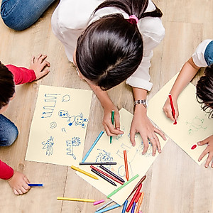 150 Sheets Cream Pastel Color Card Stock Paper, 67lb Cover Medium Weight Cardstock, 8.5 x 11 Inch Paper for Arts Crafts, Coloring, Announcements, Stationary Printing at School, Office, Home(Cream)