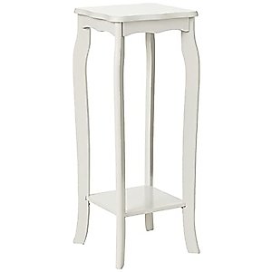 Frenchi Home Furnishing 2 Tier Plant Stand, WHITE