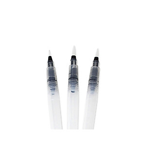 Sargent Art Watercolor Brush Pen Set, Clear