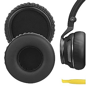 Geekria QuickFit Replacement Ear Pads for JBL Synchros S400BT Headphones Ear Cushions, Headset Earpads, Ear Cups Cover Repair Parts (Black)