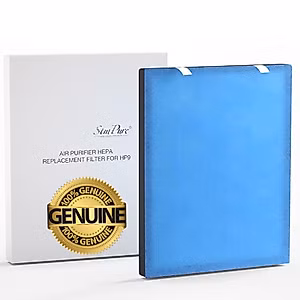SimPure HP9 (Not HP8) Original HEPA Replacement Filter Compatible with SimPure HP9 Air Purifier, SP-HP9-RF (NOT for Other SimPure Air Purifiers)