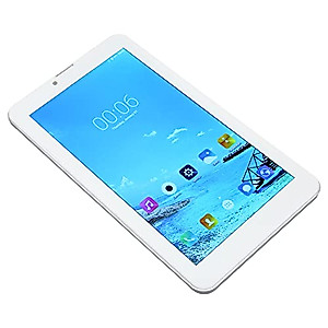 VINGVO 7 Inch Tablet Tablet PC 4GB 32GB US Plug 100-240V 1960x1080 IPS 2.4G 5G Dual Band WiFi (Red)