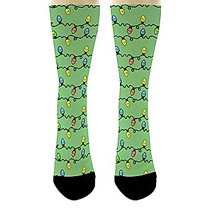 Holiday Socks Christmas Socks Kawaii Lights Xmas Socks Stocking Stuffers 6-Pair Novelty Crew Socks
