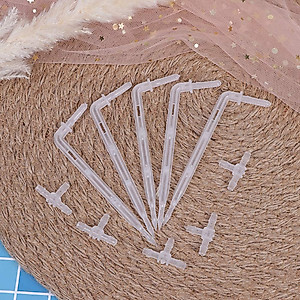 CoscosX 10 Sets White Drip Emitters with 3-Way Connector Curved Arrow Dripper Potted Plants Bend Sprinklers Garden Automatic Irrigation System for 4/7mm Hose Patio Watering Cooling Irrigation Kit