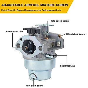 Panari GCV160 Manual Choke Carburetor for Honda GCV160A GCV160LA GCV160LE GCV160LA0 Engine Lawn Mower Pressure Washer
