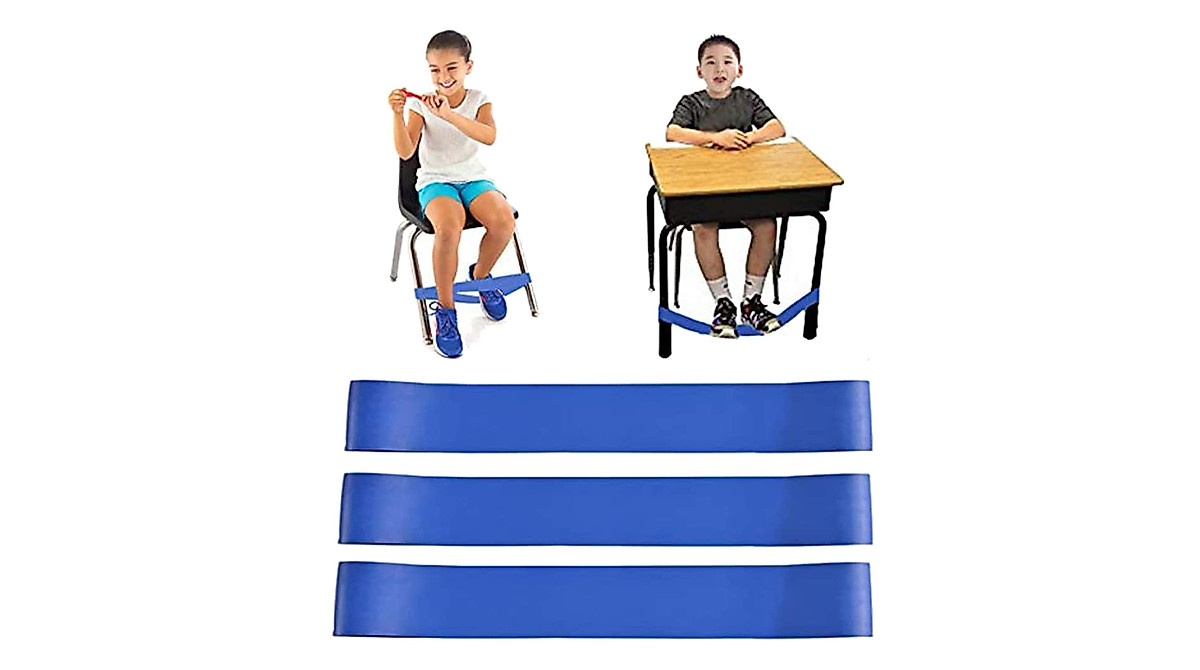 Kids Fidget Chair Bands for Sensory Needs & ADHD Focus