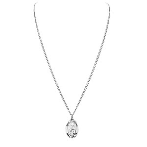 Rosemarie Collections Saint Peregrine Pendant Necklace and 2 Religious Pocket Tokens