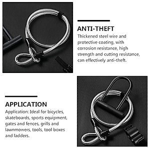 BESPORTBLE Cable Lock Wire Lock Safety Wire