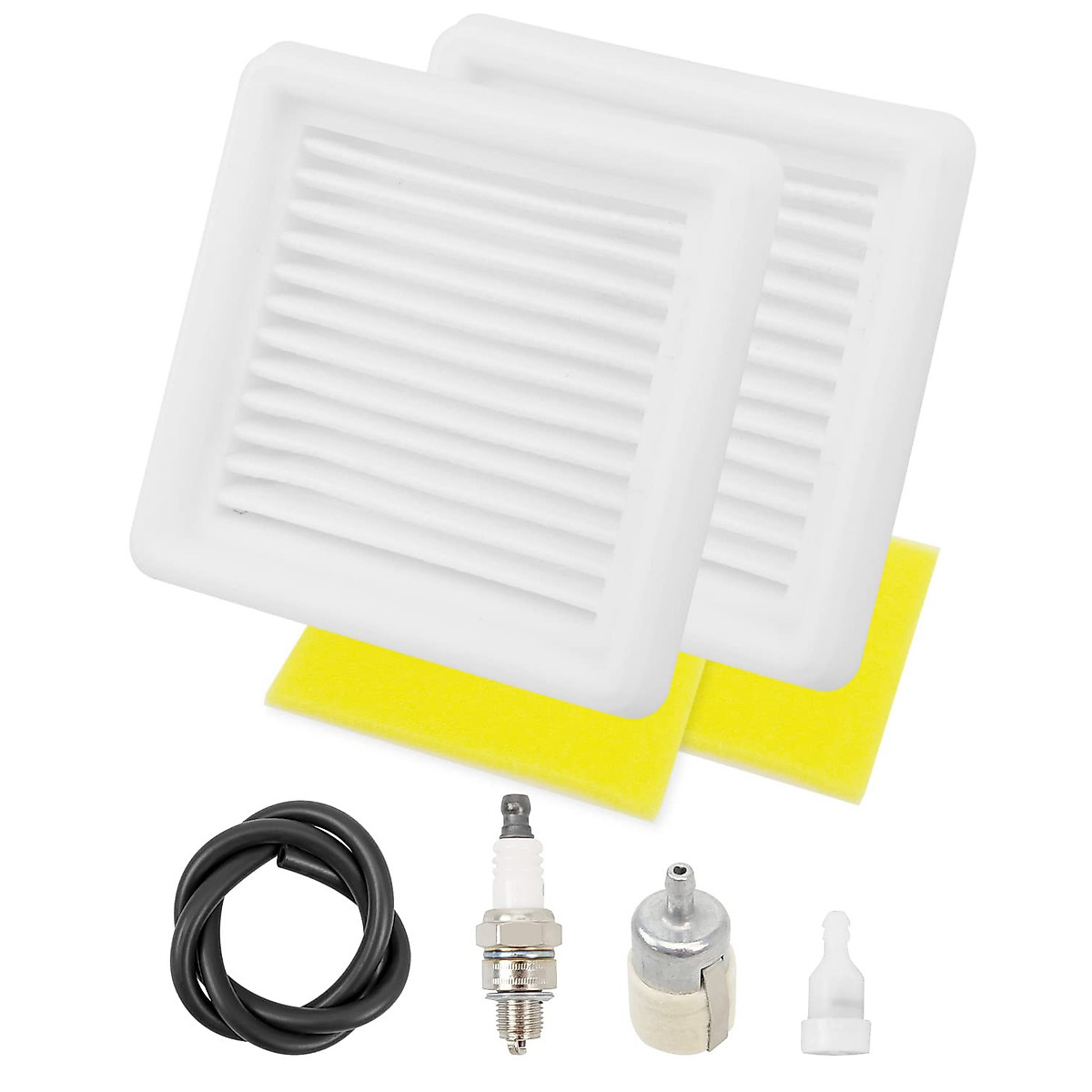 NTSUMI Air Filter Replace A226002030 A226002040 Fit for Echo Shindaiwa PE-2620 PE-2620S PB-2620 SRM-2620 AH262 AHS262 BRD-2620 C262 Lawn Mower With Fuel Filter Line Spark Plug, 7 Pack Kit