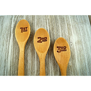 Chili, Chili Cook Off, Chili Cook-Off, Prize, Contest, Personalized spoon, Wooden Spoon, Favor, Event Prize, Engraved Spoon Set Custom, Cook Off Trophy