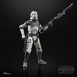 STAR WARS The Black Series Clone Trooper (Kamino) Toy 6-Inch-Scale The Clone Wars Collectible Action Figure, Kids Ages 4 and Up