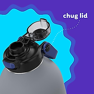 Bubba Radiant Vacuum-Insulated Stainless Steel Water Bottle with Leak-Proof Lid