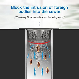 Maxware 4PCS Heavy Duty Stainless Steel Sink Strainer,Sink Basket Set, Fits Most Kitchen Sinks 4.5'', Bathroom Sinks 2.75'',Shower Drains