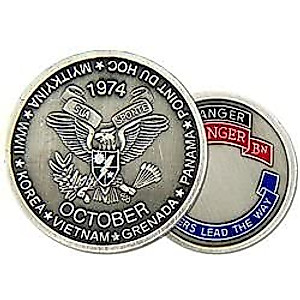HMC US Army Ranger 2nd Ranger Battalion Challenge Coin