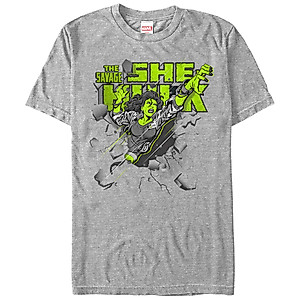 Men's Marvel She-Hulk Breakthrough T-Shirt - Athletic Heather - X Large