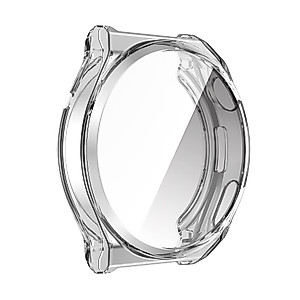 Protector Cover Case Compatible with Huawei Watch GT3 Pro 43MM 46MM,Soft TPU Bumper Anti-Scratch Protective Shell for Huawei Watch GT3 Pro Screen Protector Smartwatch Accessory