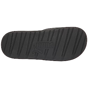 PUMA Women's Cool Cat 2.0 Slide Sandal, Sport Black Black, 8