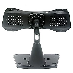 ANSHILONG Mirror Dash Cam Mount Arm with Back Plate Panel Dashboard Installation for Car DVR Instead of Strap (with 14.5 x 6cm Backplate)