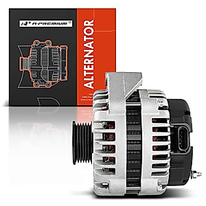 A-Premium Alternator Compatible with Dodge Grand Caravan & Chrysler Town & Country 2001-2007, Voyager 2001-2003, 3.3L 3.8L, 140Amp 12V CW 6-Groove Clutch Pulley, Replace# AND0293, VND0293