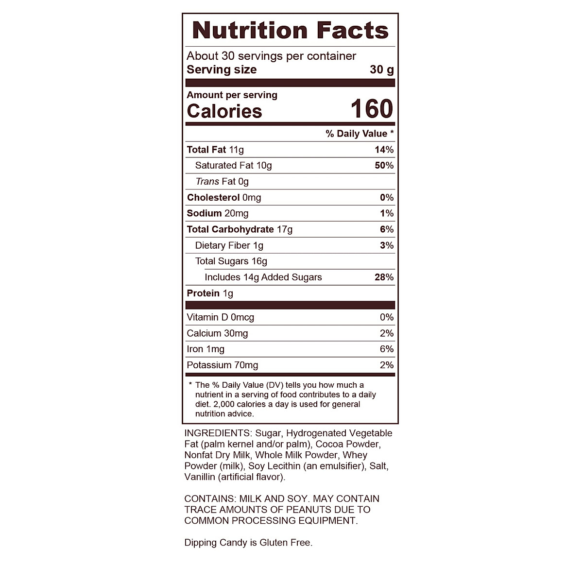 ChocoMaker Milk Chocolate Microwavable Fondue and Fountain Dipping Candy - 2 Pound Bag