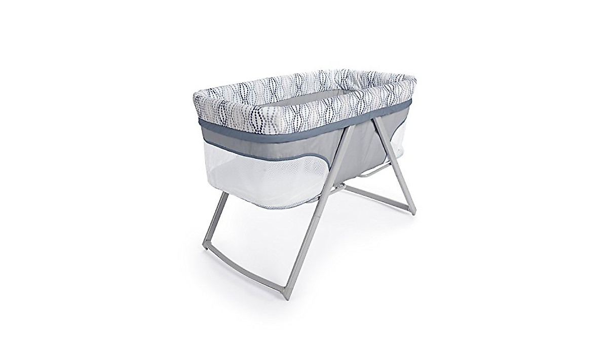 Ingenuity Foldaway Rocking Bassinet - Portable Baby Sleep