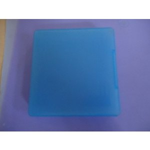 Generic Generic 5 (Five) - 3.5" Floppy PC Mac Disk Disc Storage Portable Mini Case Holder - Holds 4 Floppy Disks/Diskettes - Blue