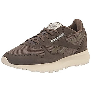 Reebok Women's Classic Leather SP Sneaker, Army Green/White, 10
